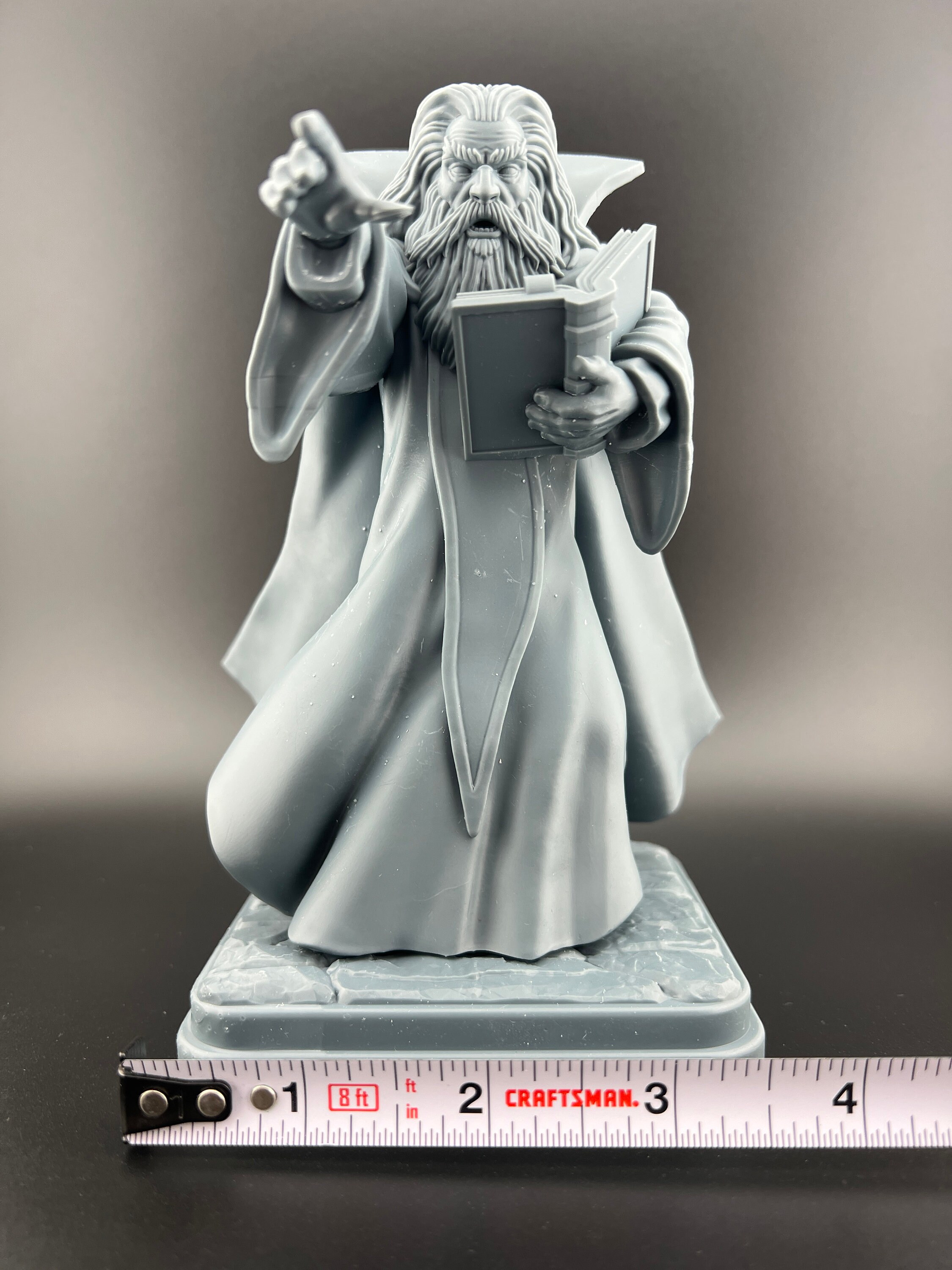 Heroquest 6in Tall Mentor Display Figure Epic Etsy