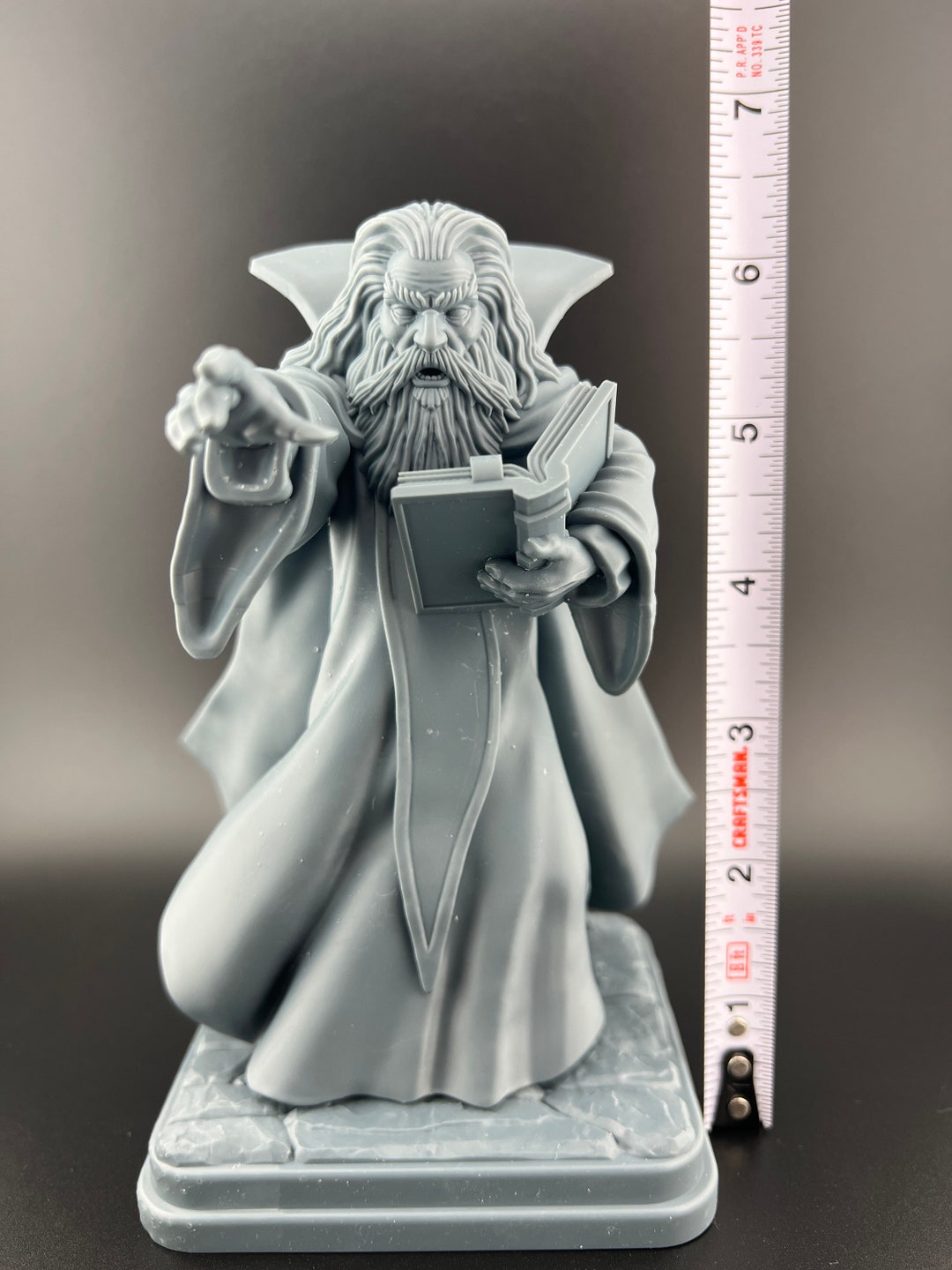 Heroquest 6in Tall Mentor Display Figure Epic Etsy