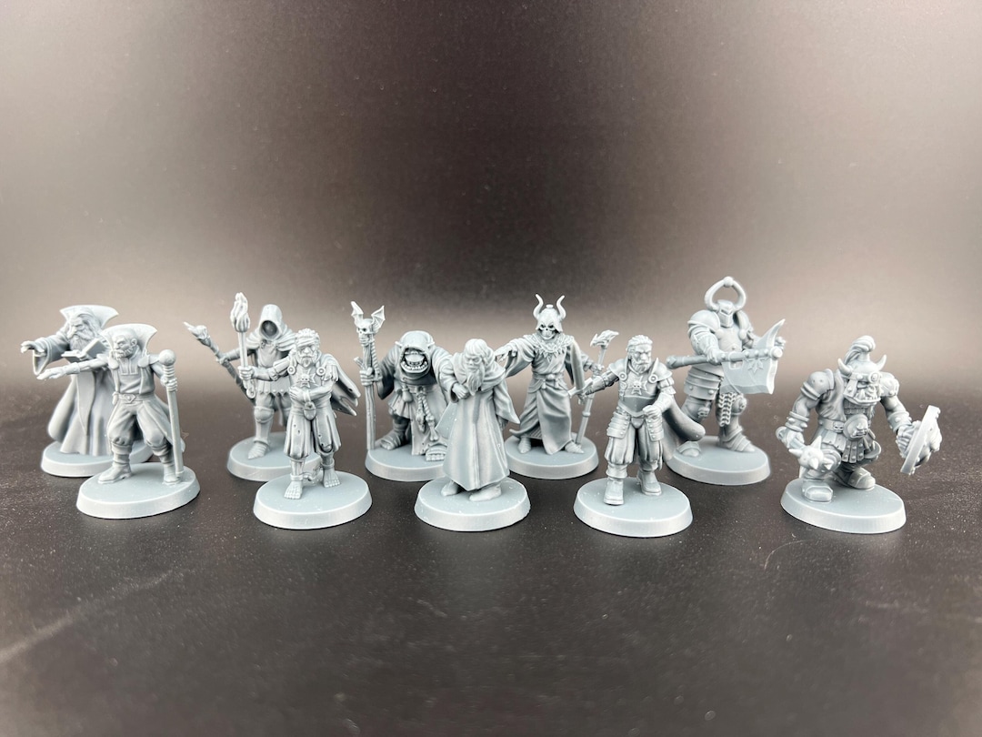 Heroquest Miniatures: Named Characters Set - Fully Assembled Custom ...