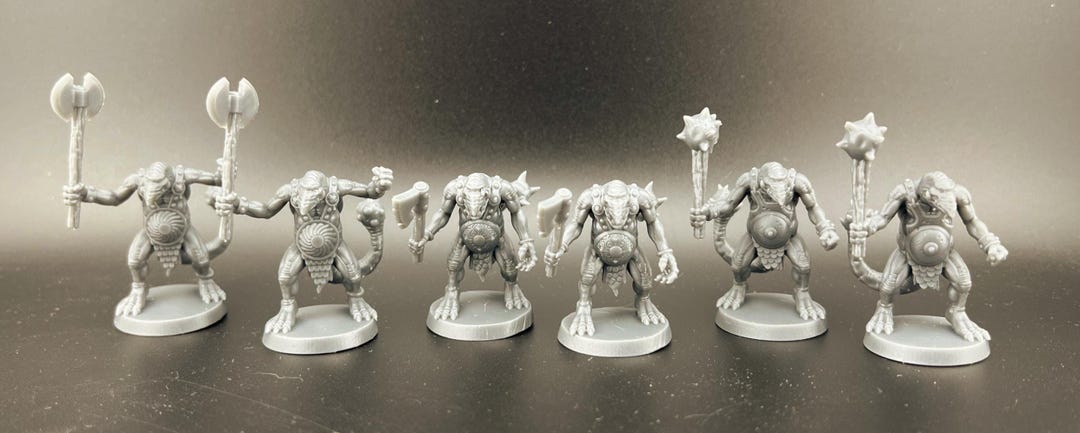 Heroquest Abomination Fimir Miniatures, Fully Assembled Custom Prints ...