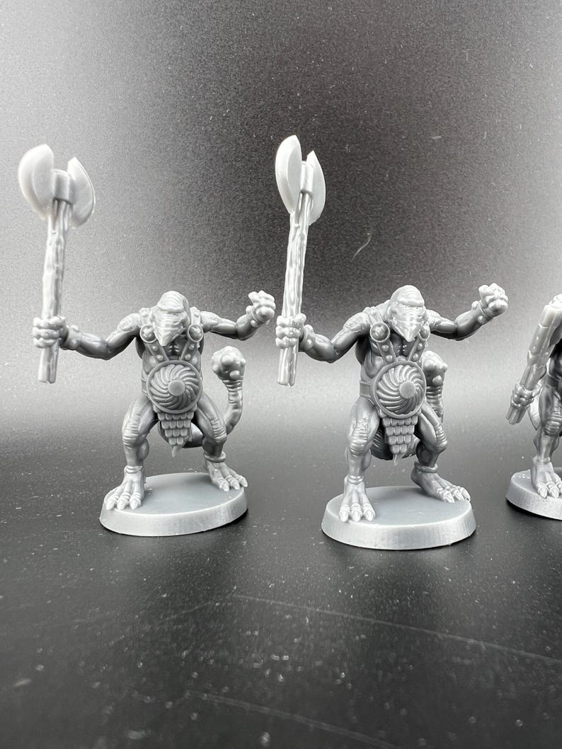 Heroquest Abomination Fimir Miniatures, Fully Assembled Custom Prints ...