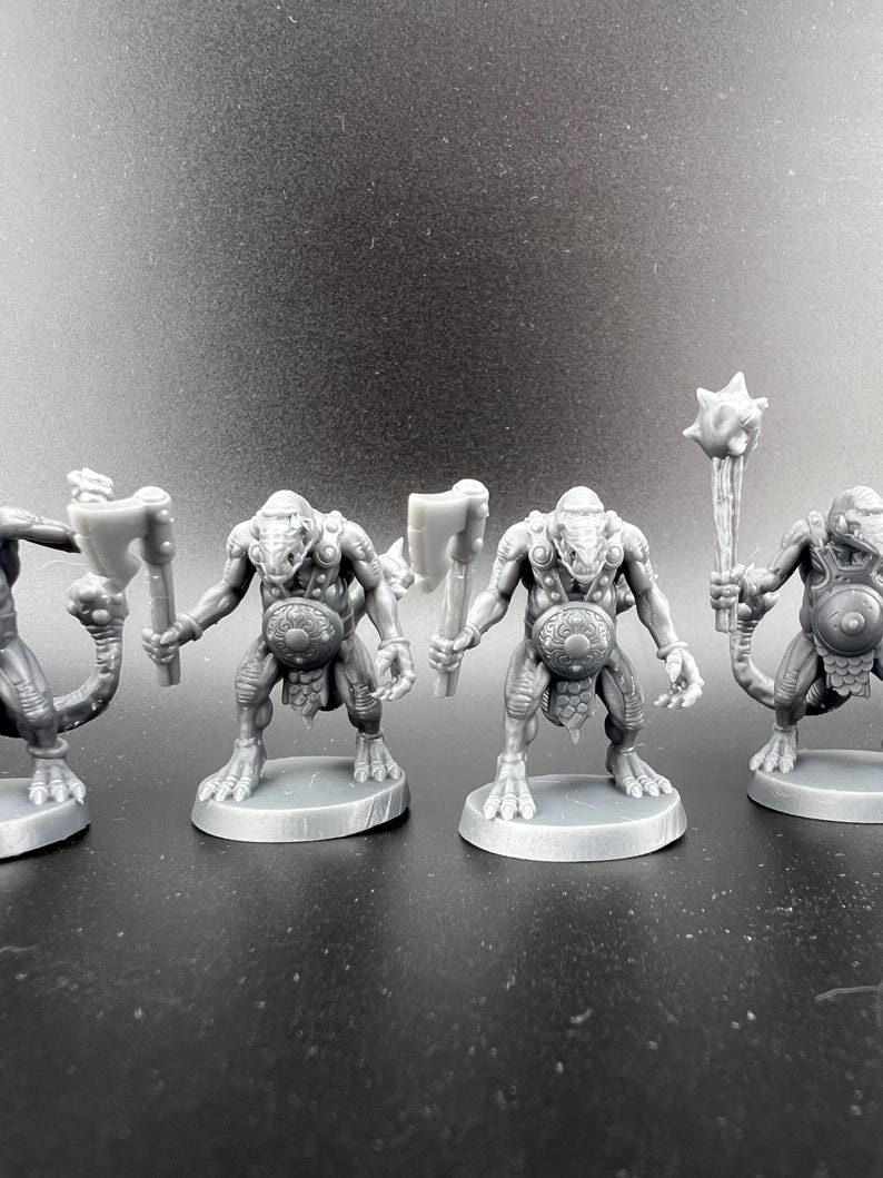 Heroquest Abomination Fimir Miniatures, Fully Assembled Custom Prints ...