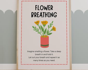 Road Breathing Mindfulness Poster for Kids - Instant Digital Download ...