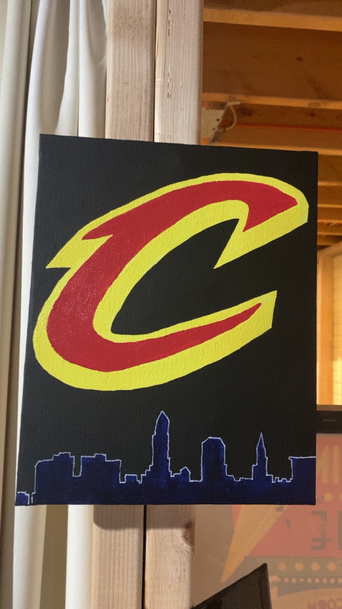 Cleveland Cavs Painting Wall Art Decor. - Etsy