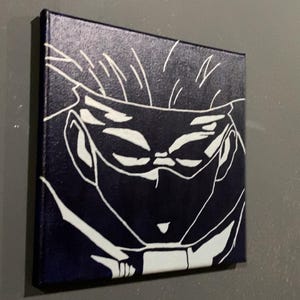 Gojo Saturo Wall Art Painting From Jujutsu Kaisen - Etsy