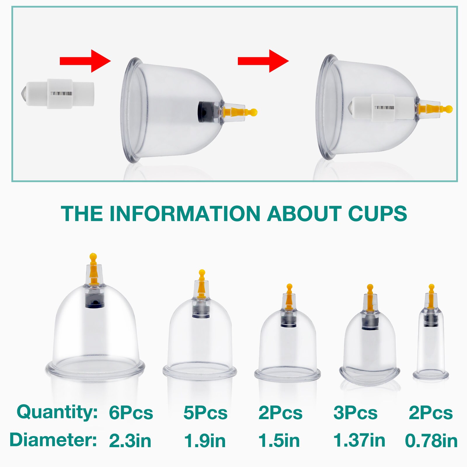 Ancient Cupping Treatment Set for Deep Tissue Massage - Etsy Australia