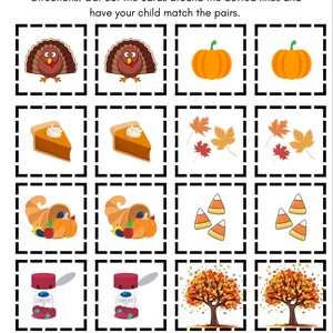Thanksgiving Kids Activities Packet: Games, Placemat, Scavenger Hunt ...