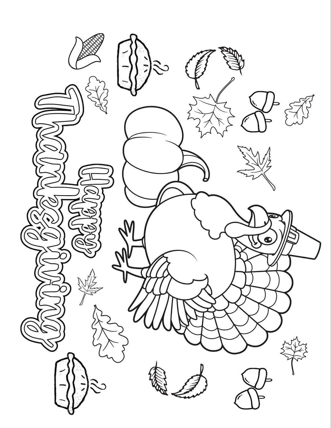 Thanksgiving Kids Activities Packet: Games, Placemat, Scavenger Hunt ...