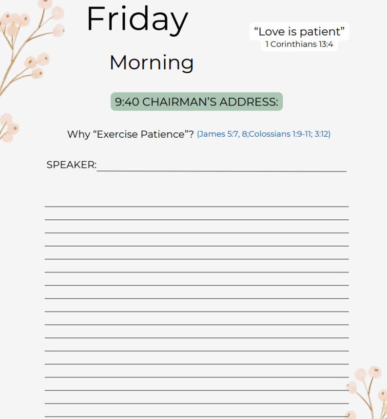 Regional Convention 2023 Jehovah's Witnesses JW Convention Notebook - Etsy