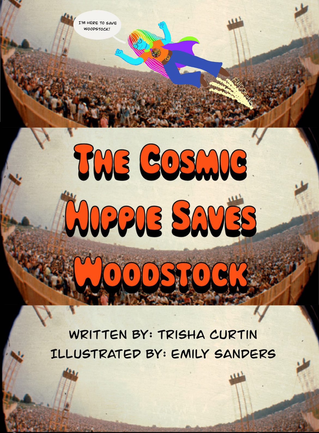 The Cosmic Hippie Saves Woodstock - Digital Comic - Etsy