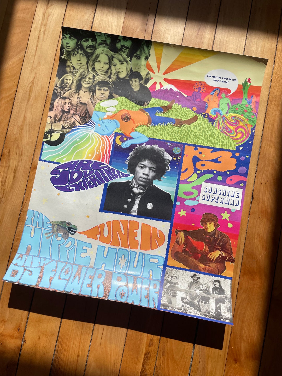 The Official Hippie Hour Poster 18”x22” - Etsy