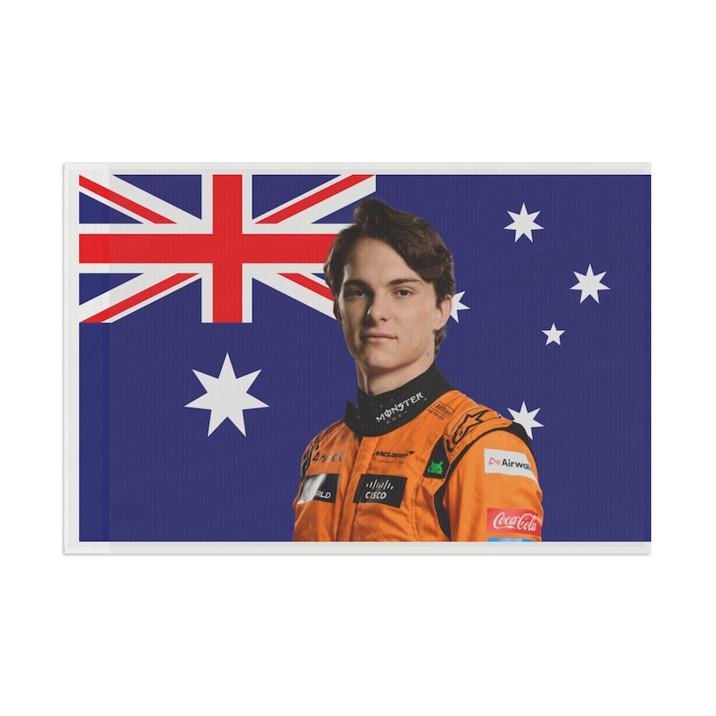 Oscar Piastri Flag - Etsy