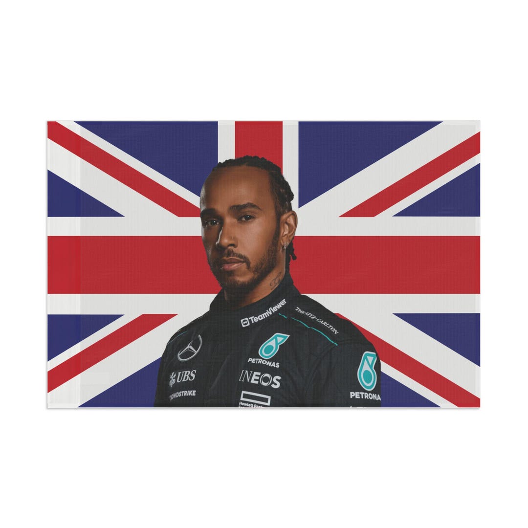 Lewis Hamilton Flag - Etsy