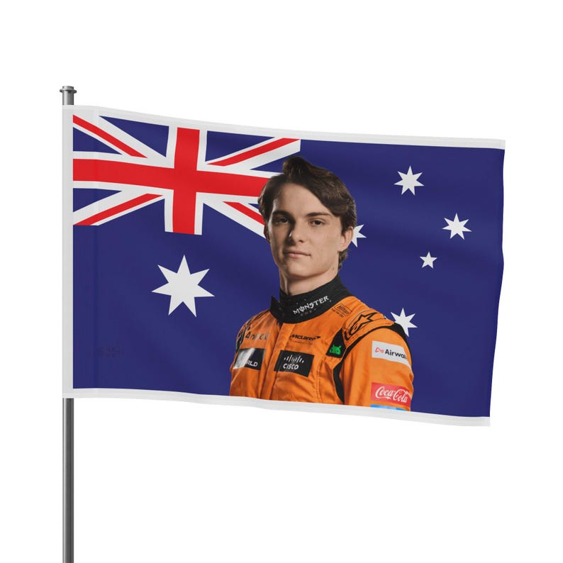 Oscar Piastri Flag - Etsy