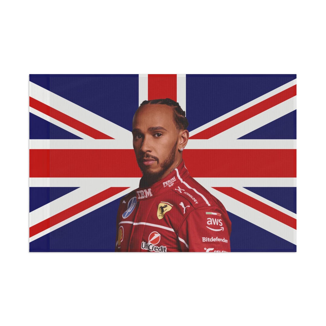 Lewis Hamilton Country Flag 2025 - Etsy
