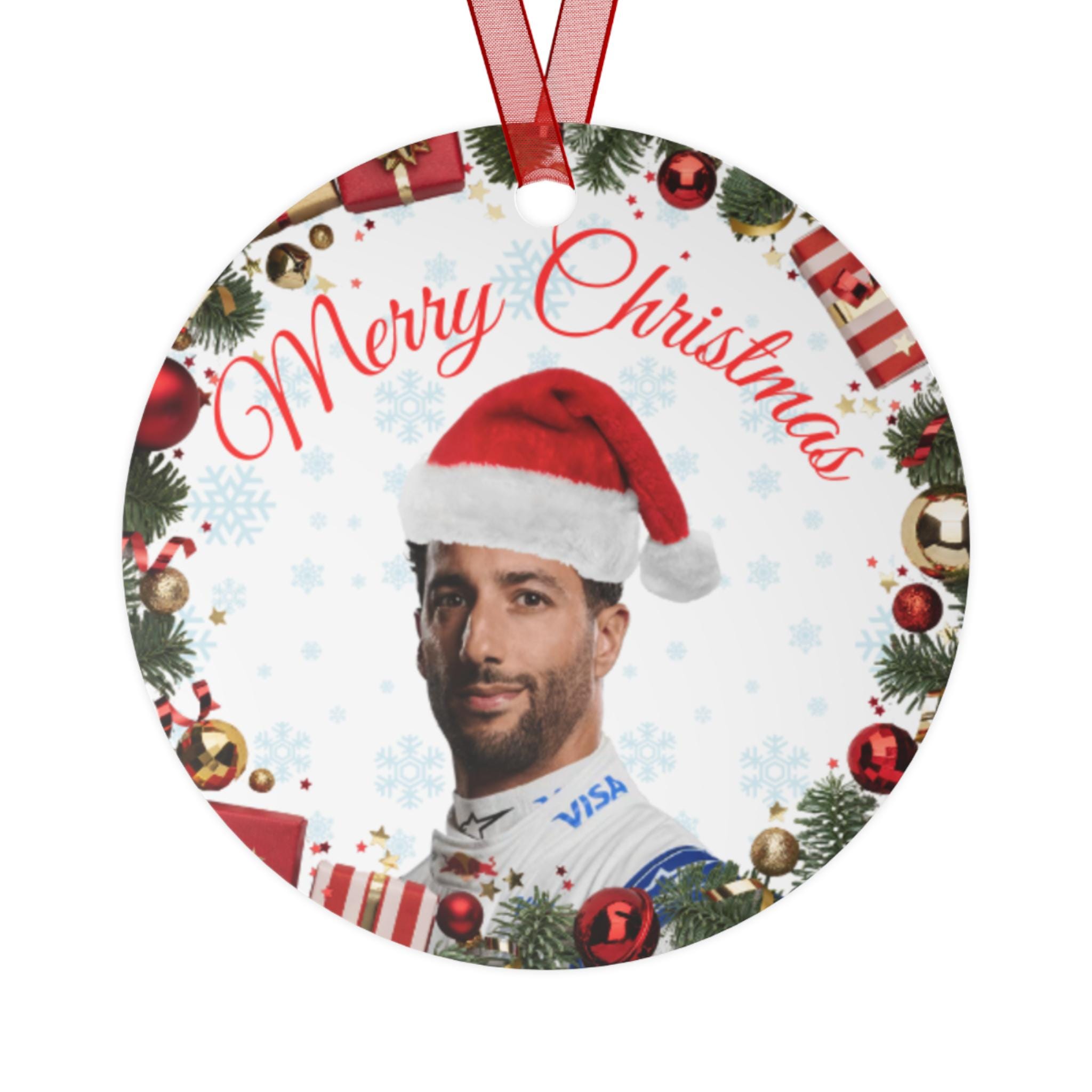 Daniel Ricciardo Christmas Ornament - Etsy