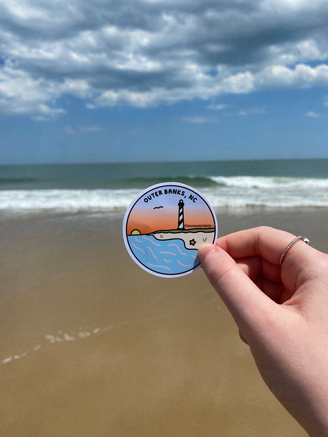 Outer Banks Stickers - Beach Stickers - Trendy Stickers - Cute Stickers ...