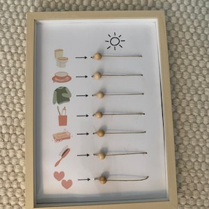 Printable Morning Routine Chart for Toddlers and Young Kids, Including ...