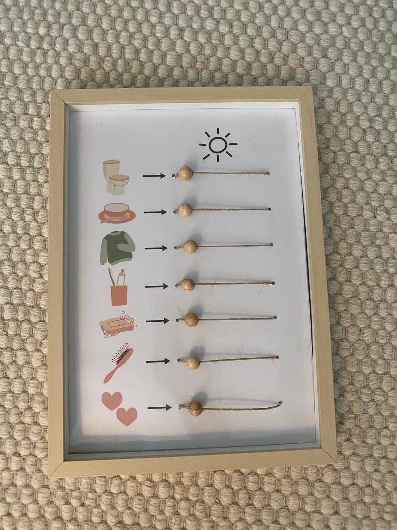 Printable Morning Routine Chart for Toddlers and Young Kids, Including ...