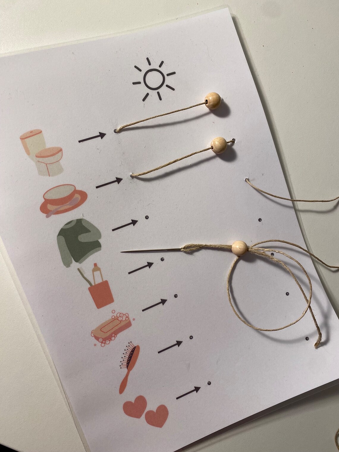 Printable Morning Routine Chart for Toddlers and Young Kids, Including ...