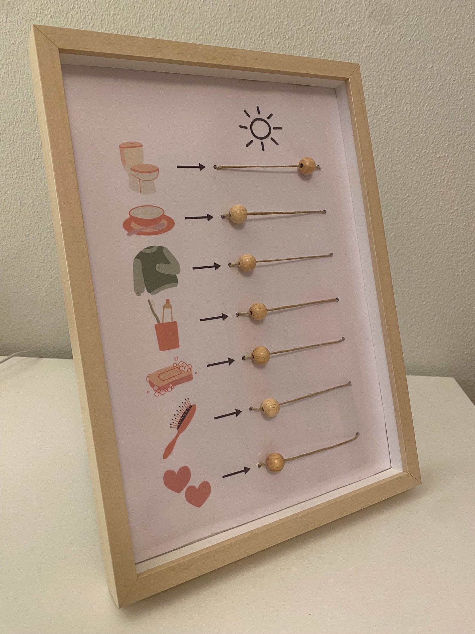 Printable Morning Routine Chart for Toddlers and Young Kids, Including ...