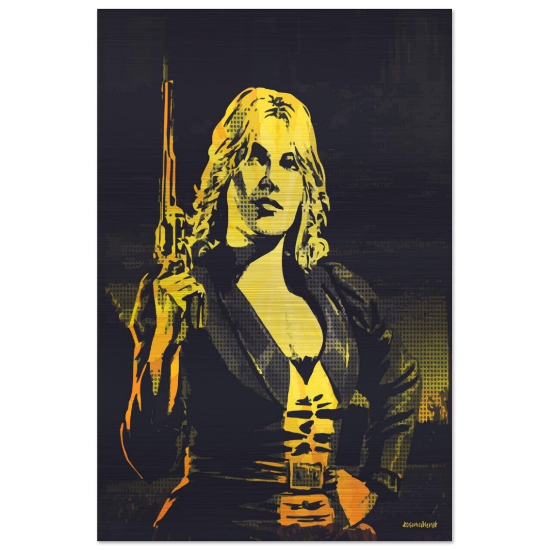 Karen Jones Red Dead Redemption 2 Brushed Aluminum Etsy