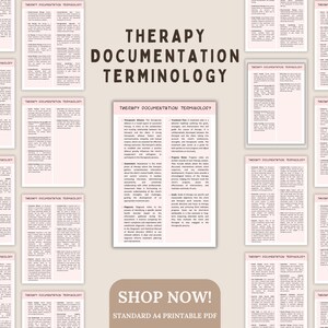 Therapy Progress Notes Cheat Sheet Bundle SMART Goals Treatment Plan ...