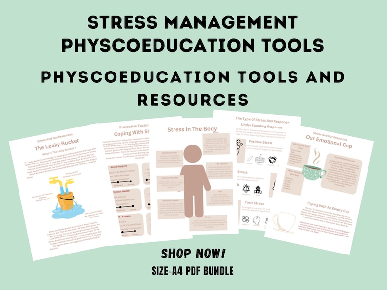 Understanding Stress and Stress Management Psychoeducation Tools ...
