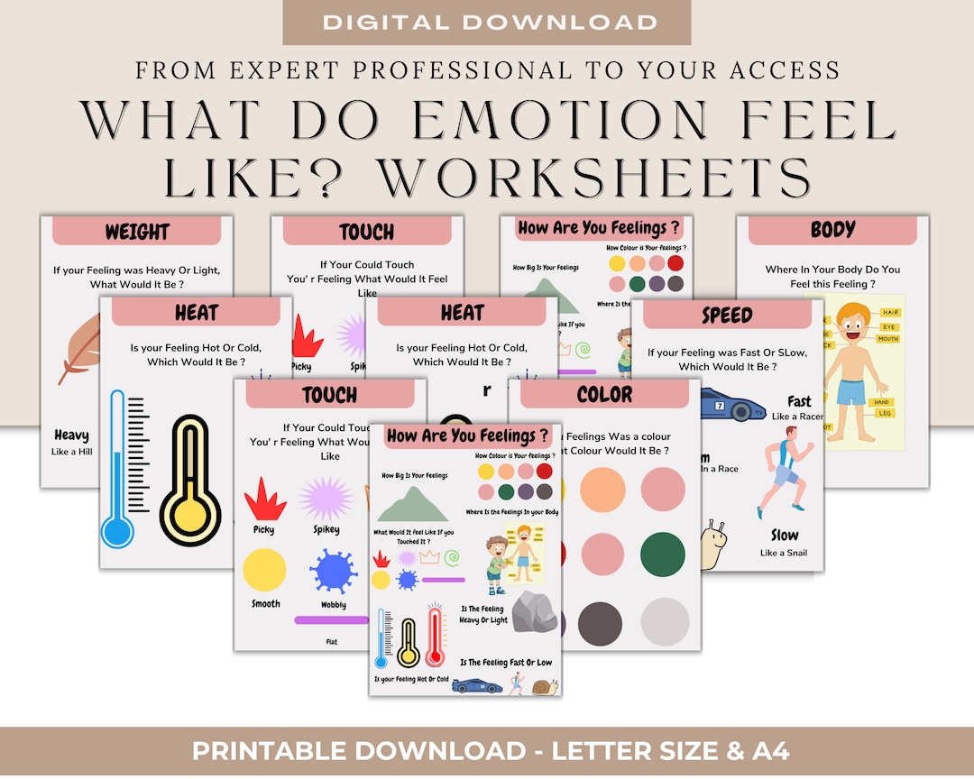 Emotions in the Body Poster and Printable Cards | Helping Students to ...