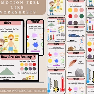 Emotions in the Body Poster and Printable Cards | Helping Students to ...