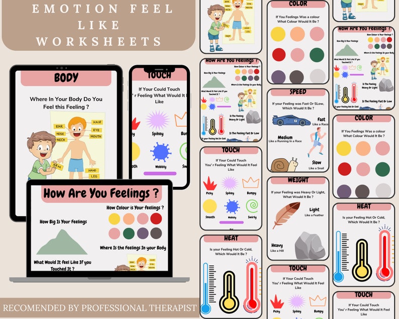 Emotions in the Body Poster and Printable Cards | Helping Students to ...