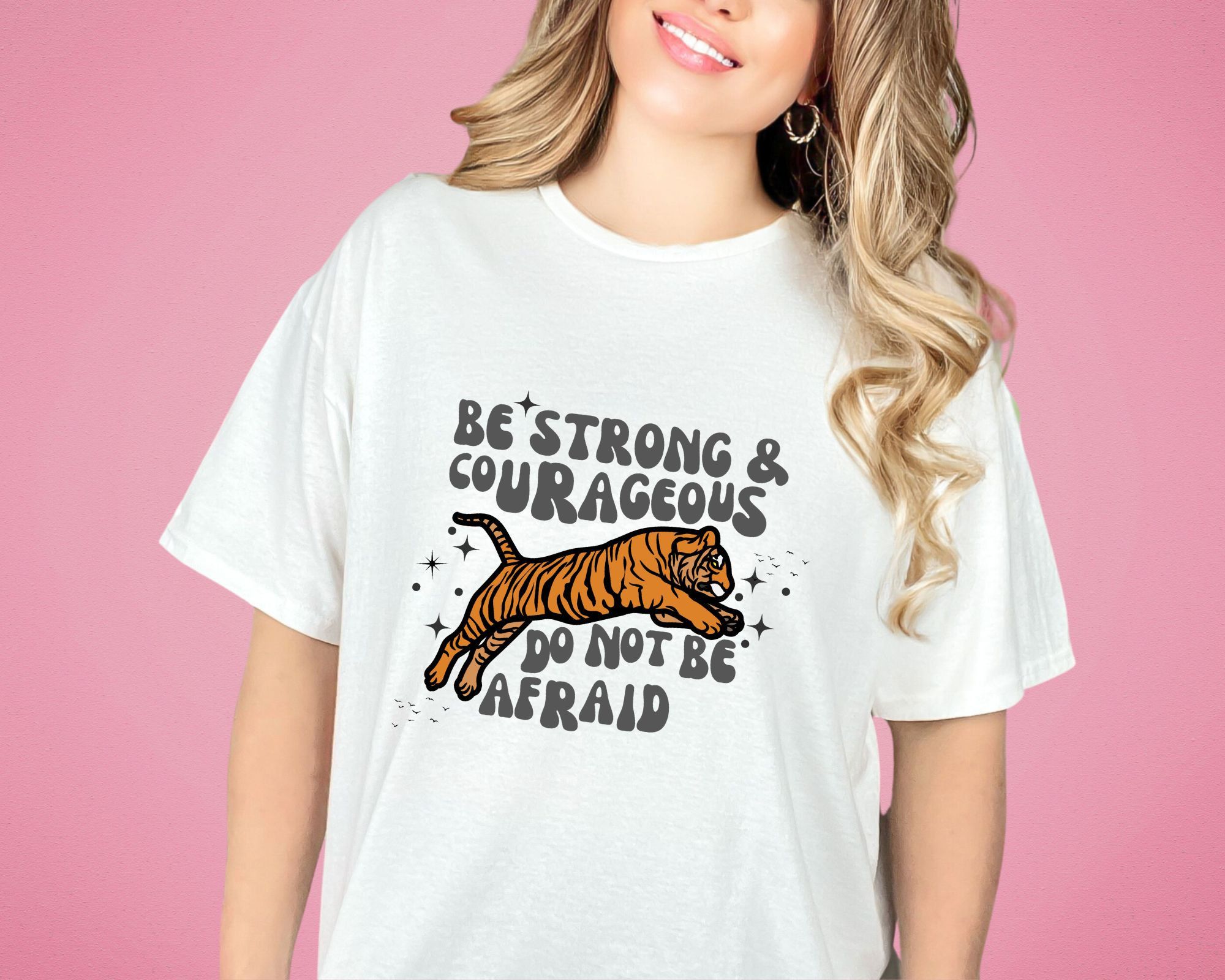 Be Strong and Courageous Do Not Be Afraid Svg Png, Scripture Png, Bible ...