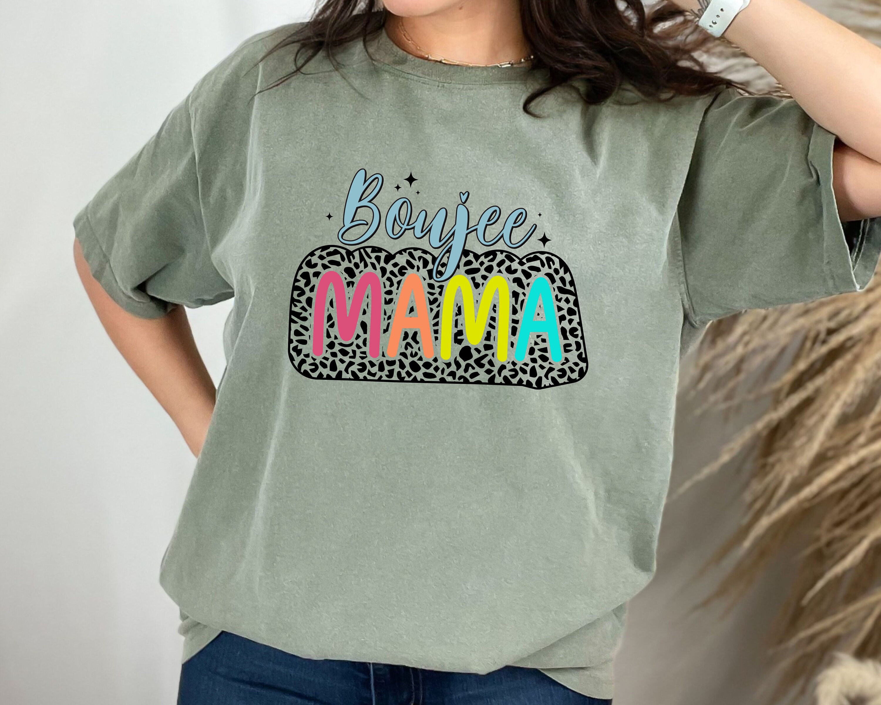 Boujee Mama PNG, Dalmatian Dots PNG, Mom Life Png, Inspirational Quote ...