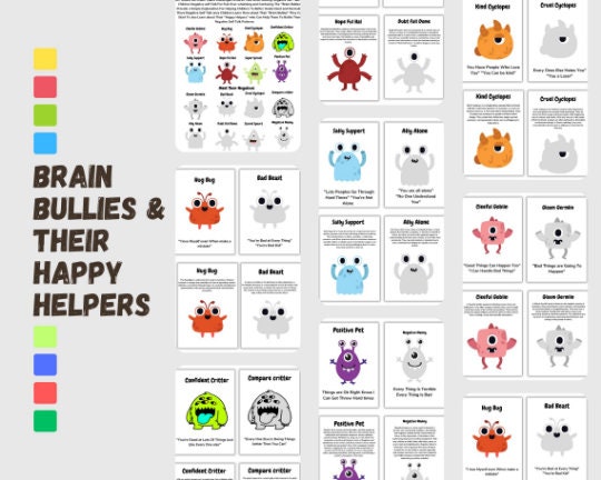 Brain Bullies and Their Happy Helpers, Helping Children to Enhance Self ...