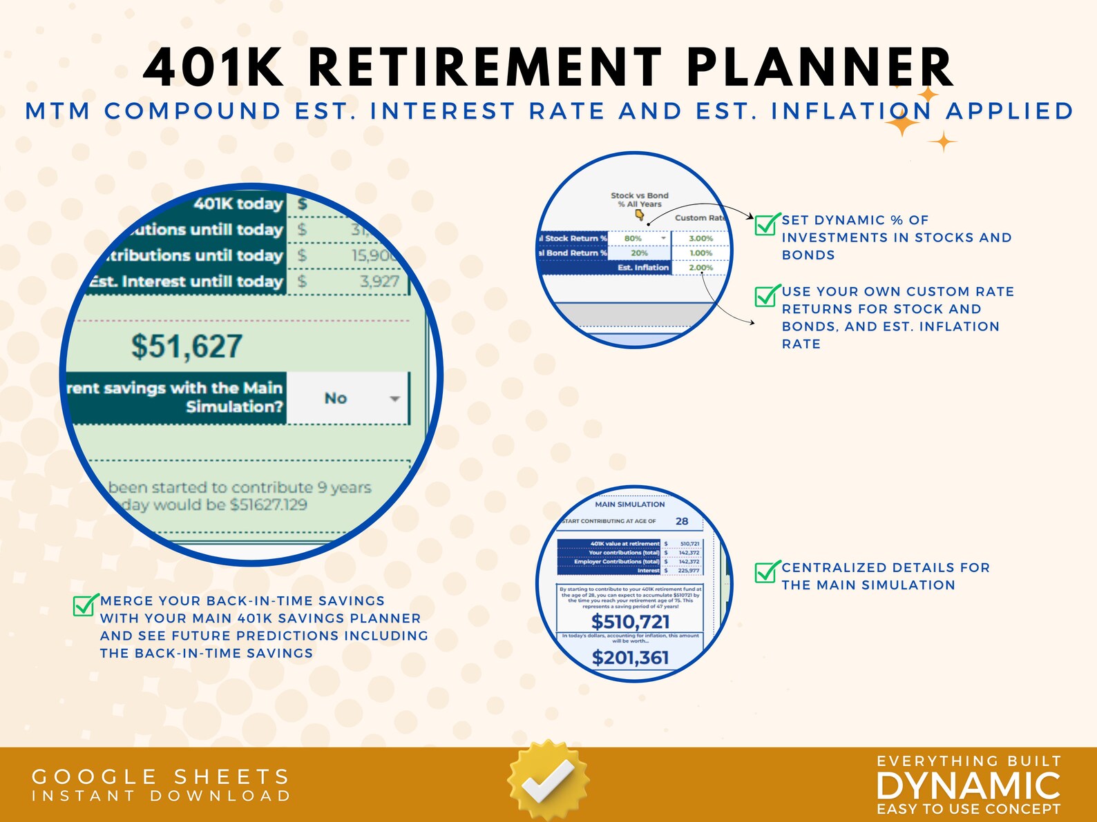 The Best 401K Retirement Tracker | Comprehensive 401K Savings ...