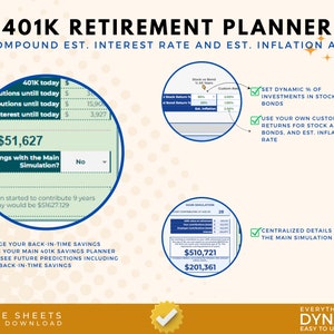 The Best 401K Retirement Tracker | Comprehensive 401K Savings ...