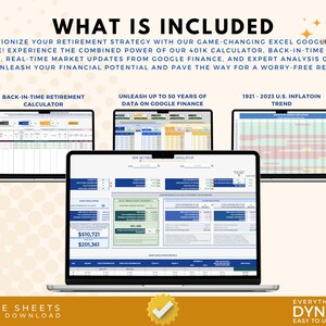 The Best 401K Retirement Tracker | Comprehensive 401K Savings ...