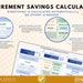 Retirement Planning Calculator Google Sheet, Calculate Retirement ...
