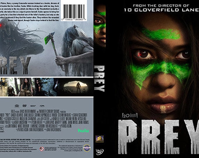 Prey 2022 DVD - Etsy