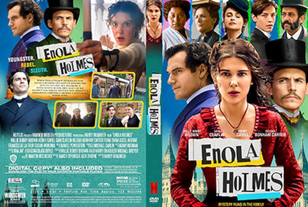 Enola Holmes 2020 DVD - Etsy
