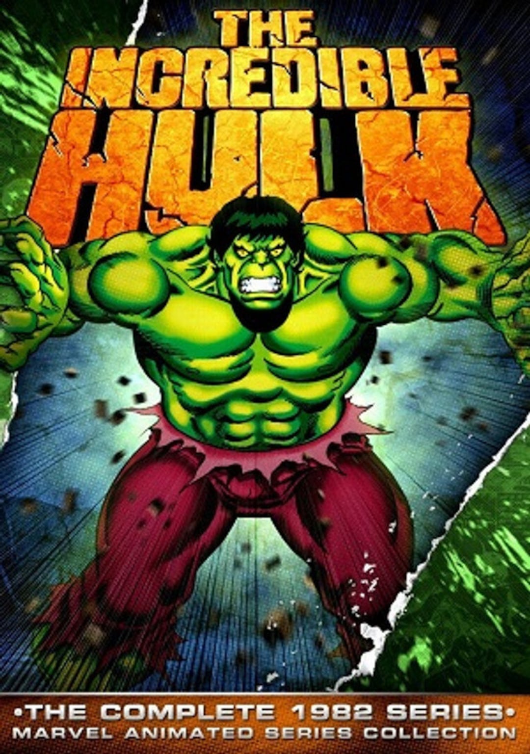 The Incredible Hulk Complete Animated Series 1982 DVD - Etsy