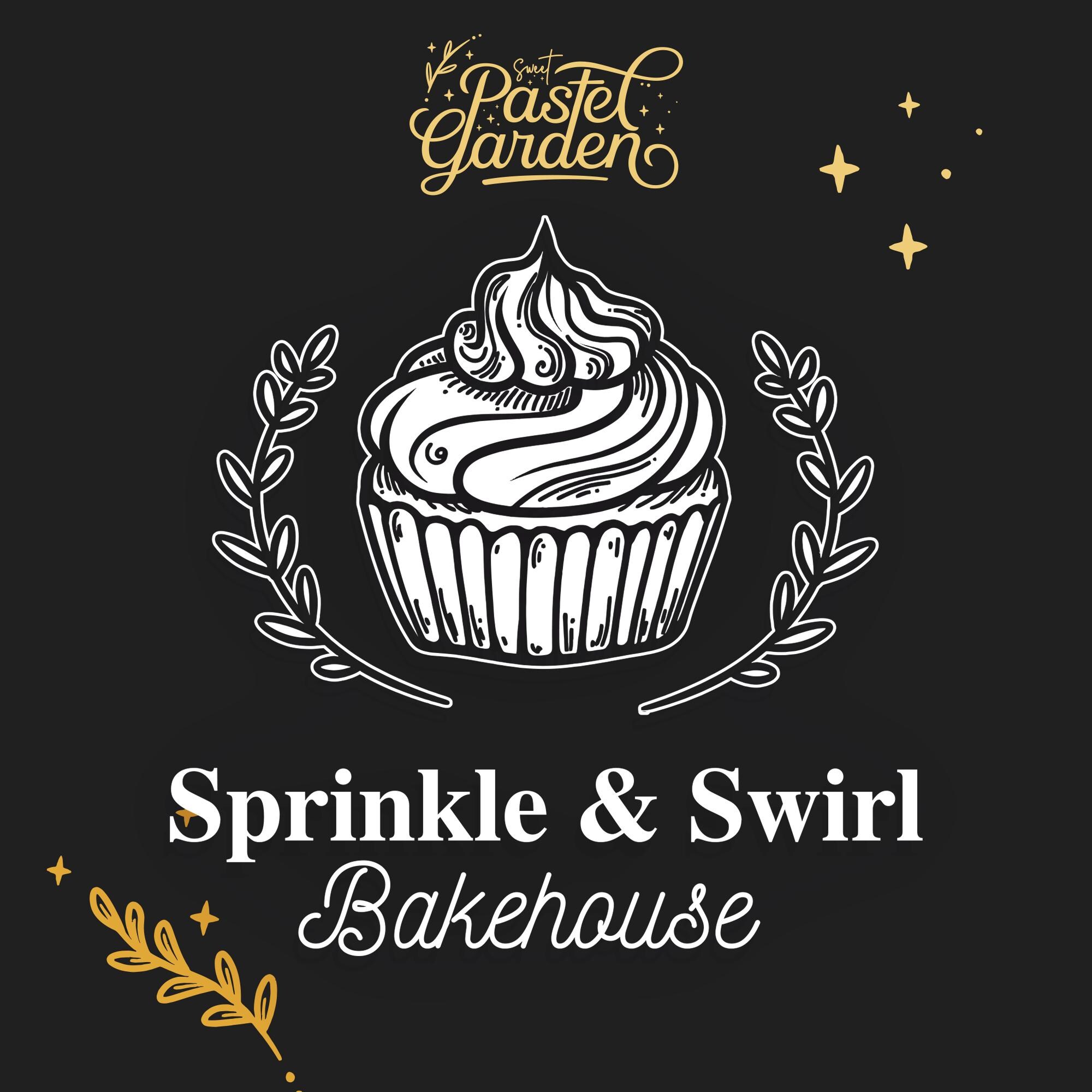 DIY Colorful Cupcake Logo Canva Template for Cake Designers and ...