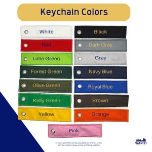 Personalized Ham Radio Callsign Keychain: Embroidered Usa/canada Flag ...