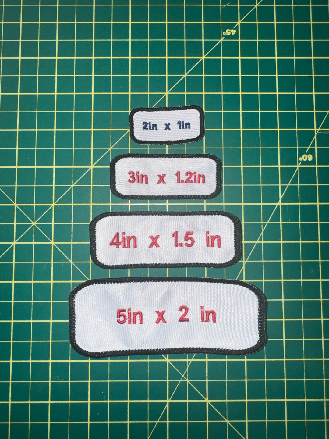 Custom Embroidered Name Tags for Personalizing Overalls, Jackets ...