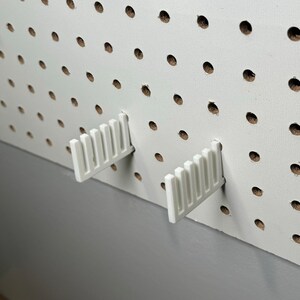 Quilting Ruler Hooks for 1/4" (5-6mm) Pegboard - Sewing, Knitting and ...