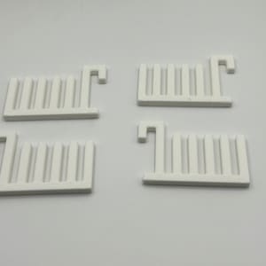 Quilting Ruler Hooks for Skadis or Uppspel Pegboard - Sewing, Knitting ...