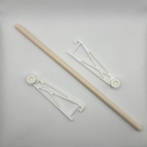 Ribbon Holder for Skadis Pegboard - Adjustable Length - Etsy