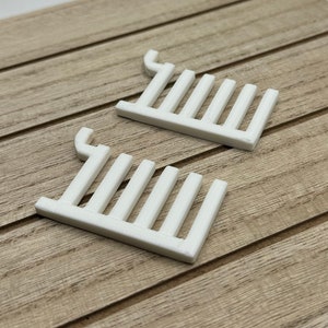 Quilting Ruler Hooks for 1/4" (5-6mm) Pegboard - Sewing, Knitting and ...