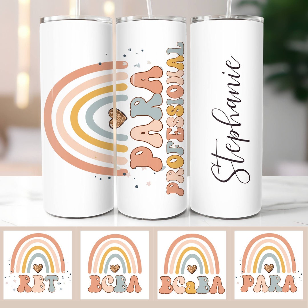 Paraprofessional Gift Tumbler, Para Cups, Staff Gift for ...