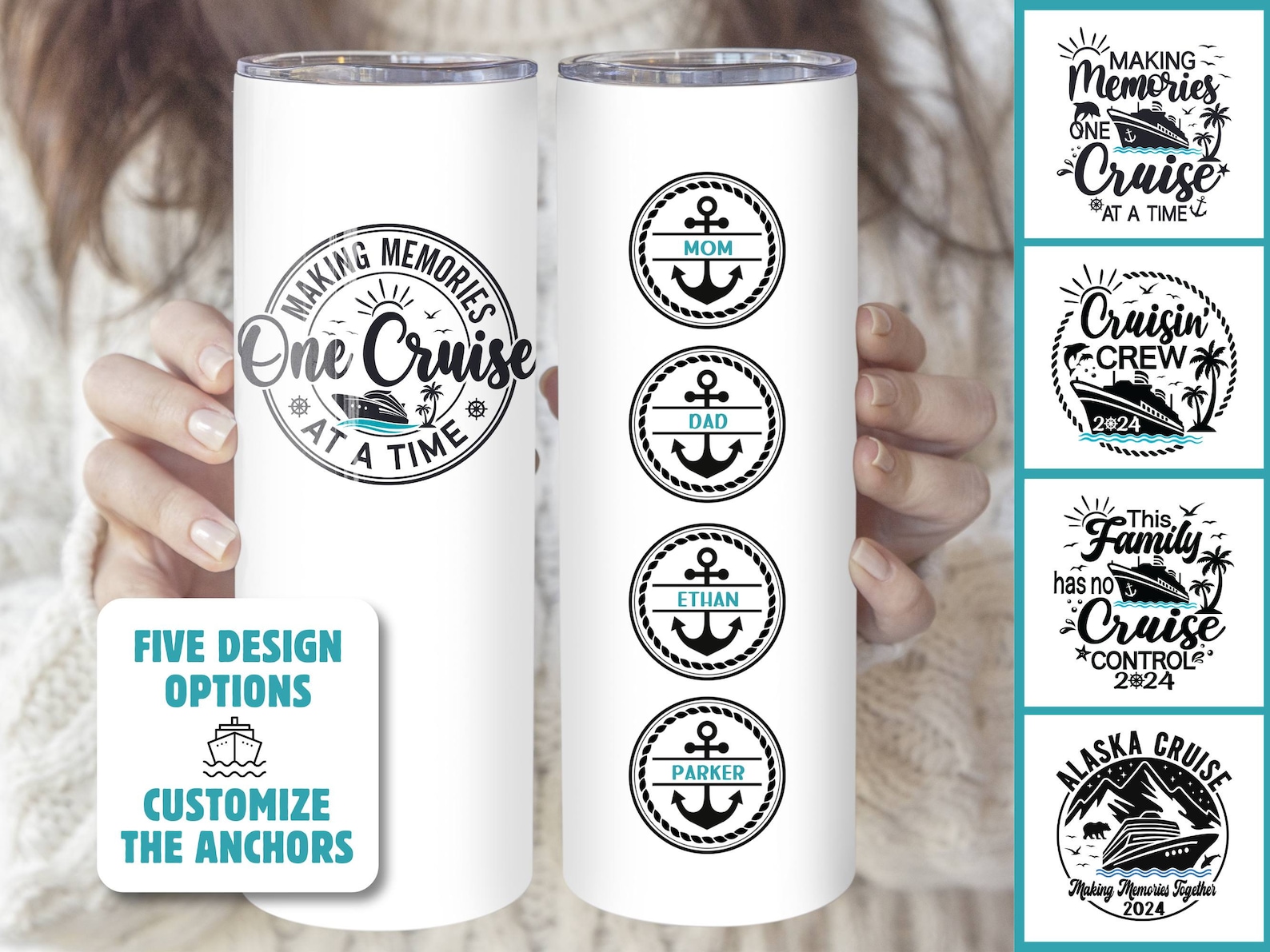 Personalized Group Cruise Tumbler Custom Cruise Travel Cup Family ...